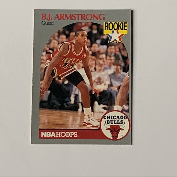 NBA HOOPS | Toys | 99 Nba Hoops Chicago Bulls Bj Armstrong 60 | Poshmark